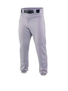 easton deluxe baseball pant, adult, x large, grey