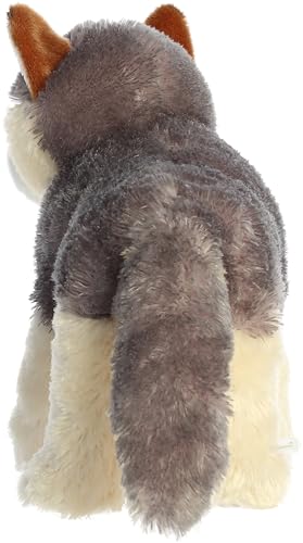 Aurora® Adorable Flopsie™ Wily™ Stuffed Animal - Playful Ease - Timeless Companions - Gray 12 Inches