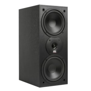 MTX Audio MONITOR60I 6.5" 2-Way Monitor Series Bookshelf Speakers, Black