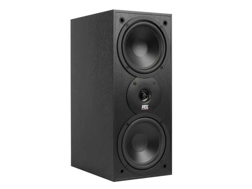 MTX Audio MONITOR60I 6.5" 2-Way Monitor Series Bookshelf Speakers, Black