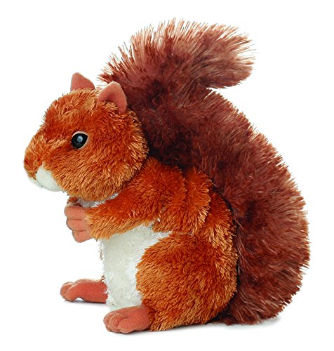 Aurora® Adorable Mini Flopsie™ Nutsie™ Stuffed Animal - Playful Ease - Timeless Companions - Red 8 Inches