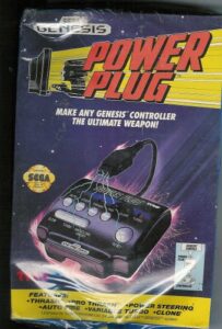 tyco power plug for sega genesis controller accessory