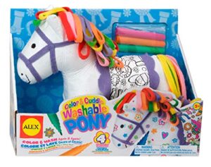 alex craft color and cuddle washable pony kids art and craft activity