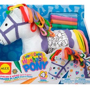 Alex Craft Color and Cuddle Washable Pony Kids Art and Craft Activity