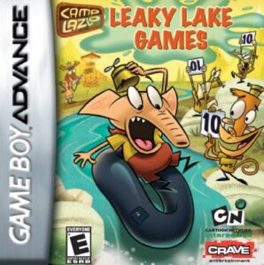 cartoon network camp lazlo: leaky lake games - game boy advance