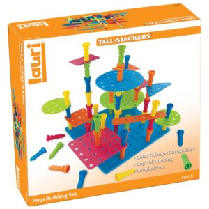 lauri tall-stackers - pegs building set