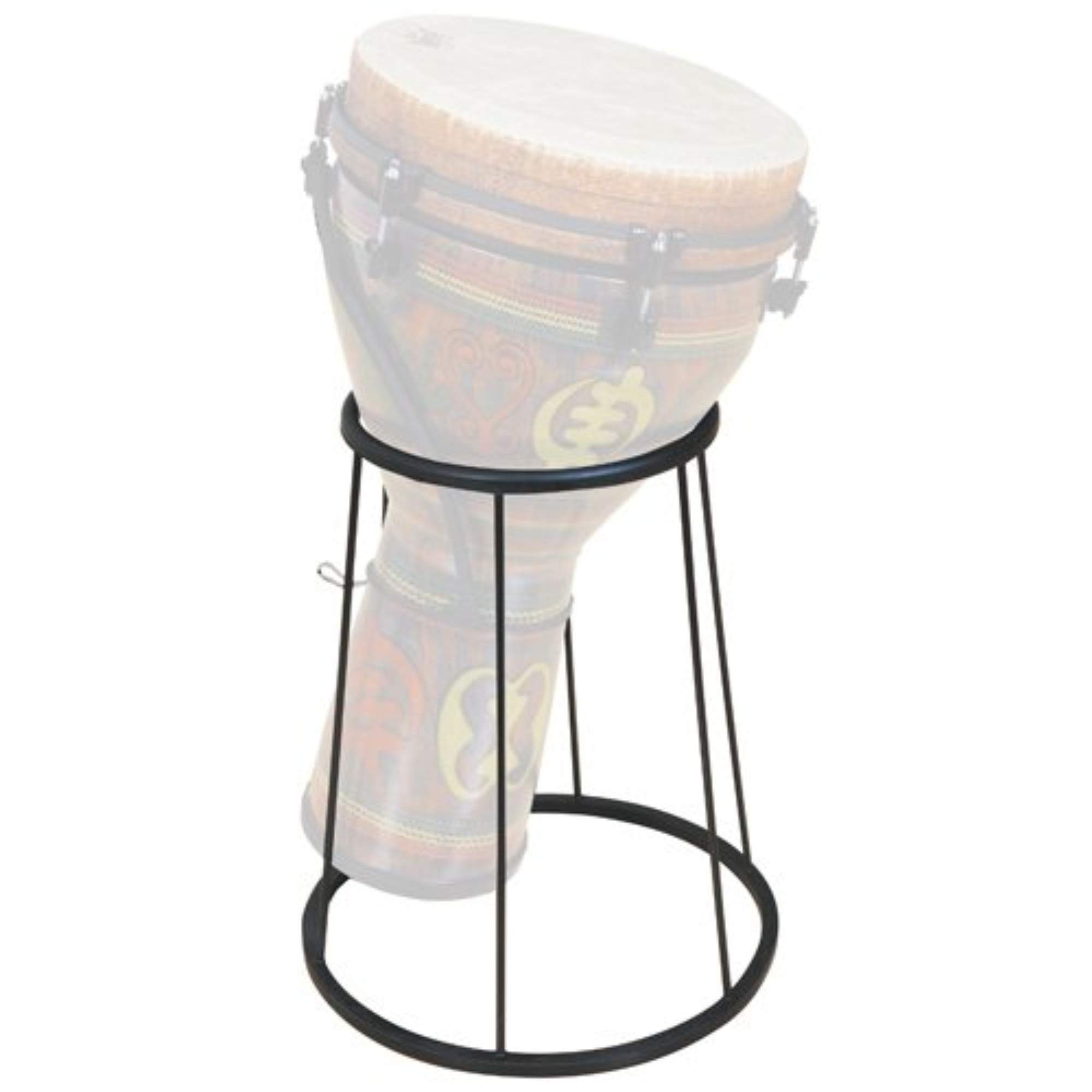 REMO Lightweight Djembe Floor Stand, Black, Fits All Size Djembes