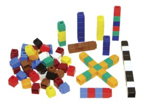 unifix cubes, ten assorted colors, set of 500