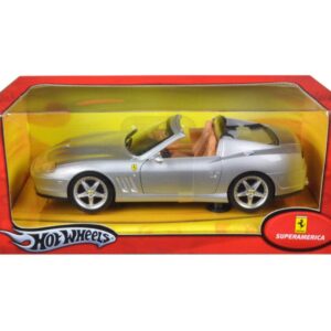 Hot Wheels 1:18 Mass Ferrari SuperAmerica - Silver