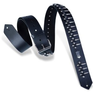 Levy's Leathers Guitar Strap (PM28-2B-BLK)