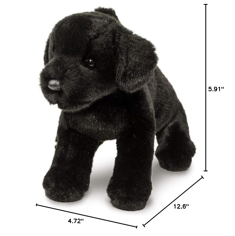 Douglas Brewster Black Lab Dog Plush Stuffed Animal