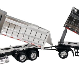 1/43 D/C Kenworth W900 Double Dump Truck, Color May Vary