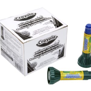 Crayola; Washable Glue Sticks; Art Tools; 12 ct.; Great for Classroom Projects