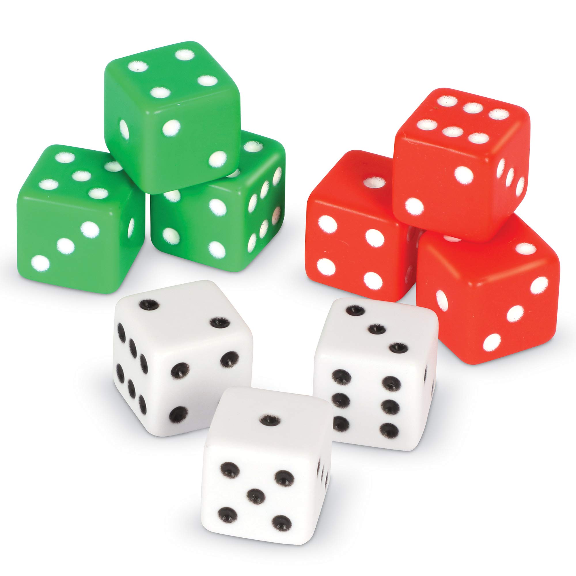 Learning Resources Dot Dice, Math Manipulative, Probability Dice, Board Game Dice, Set of 36, ages 3+