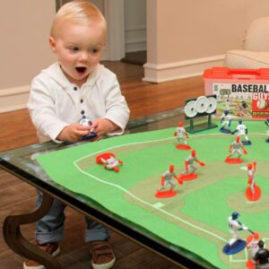 Kaskey Kids Baseball Guys - Red/Blue Inspires Kids Imaginations with Endless Hours of Creative, Open-Ended Play – Includes 2 Teams & Accessories – 29 Pieces in Every Set!