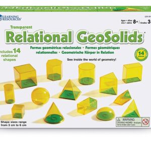 Learning Resources Relational Geometric Solids