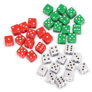 Learning Resources Dot Dice, Math Manipulative, Probability Dice, Board Game Dice, Set of 36, ages 3+