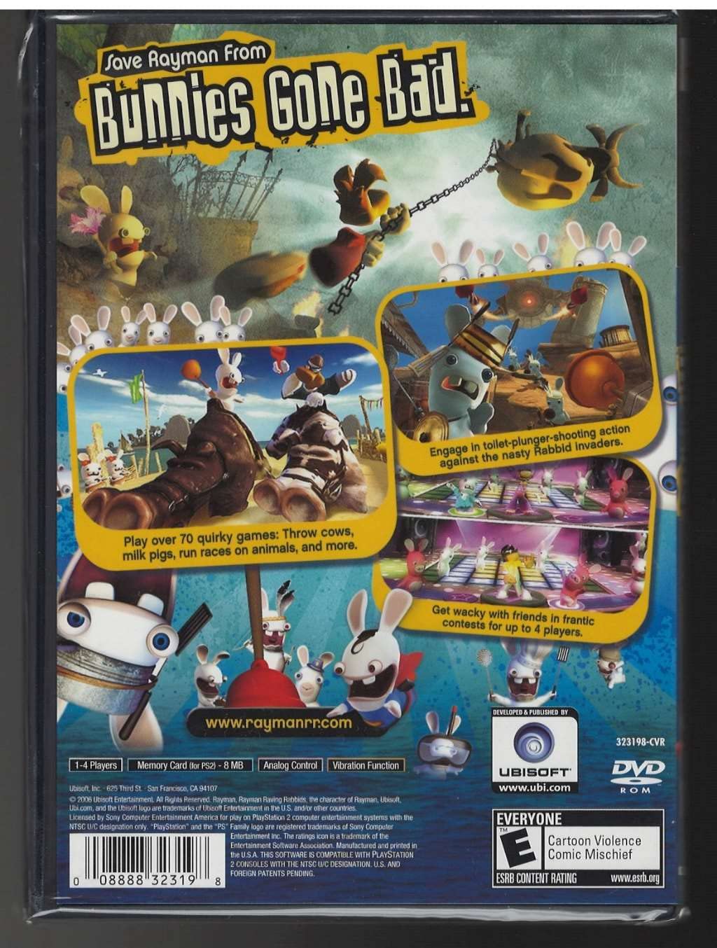 Rayman Raving Rabbits - PlayStation 2