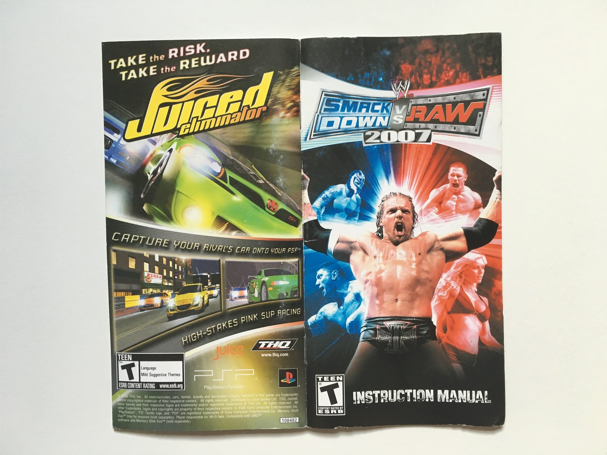 WWE SmackDown vs. Raw 2007 - Sony PSP