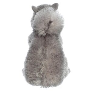 Aurora® Adorable Mini Flopsie™ Nutty™ Stuffed Animal - Playful Ease - Timeless Companions - Gray 8 Inches