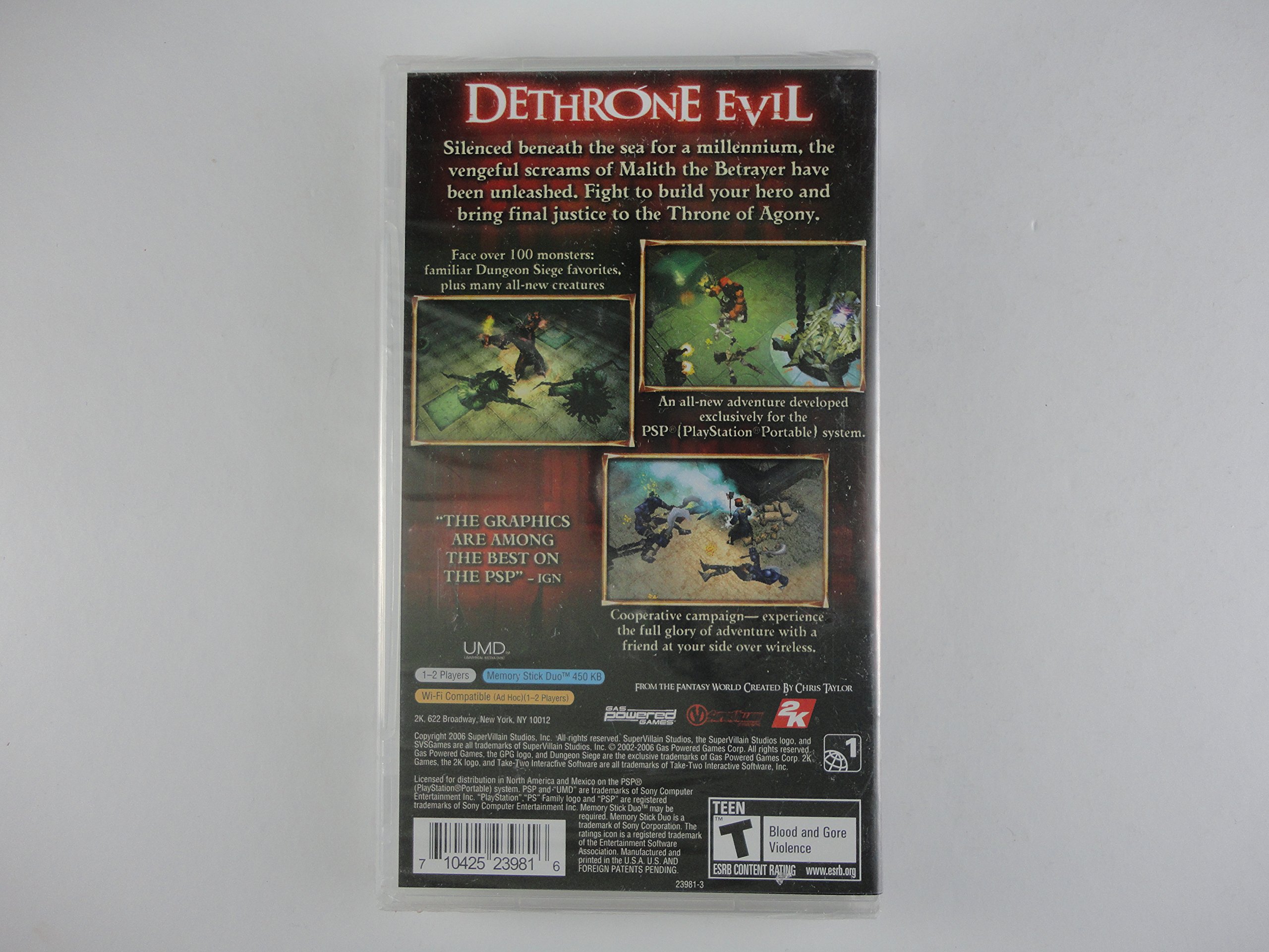 Dungeon Siege: Throne of Agony - Sony PSP