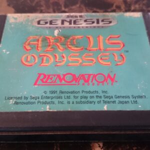 Arcus Odyssey Sega Genesis