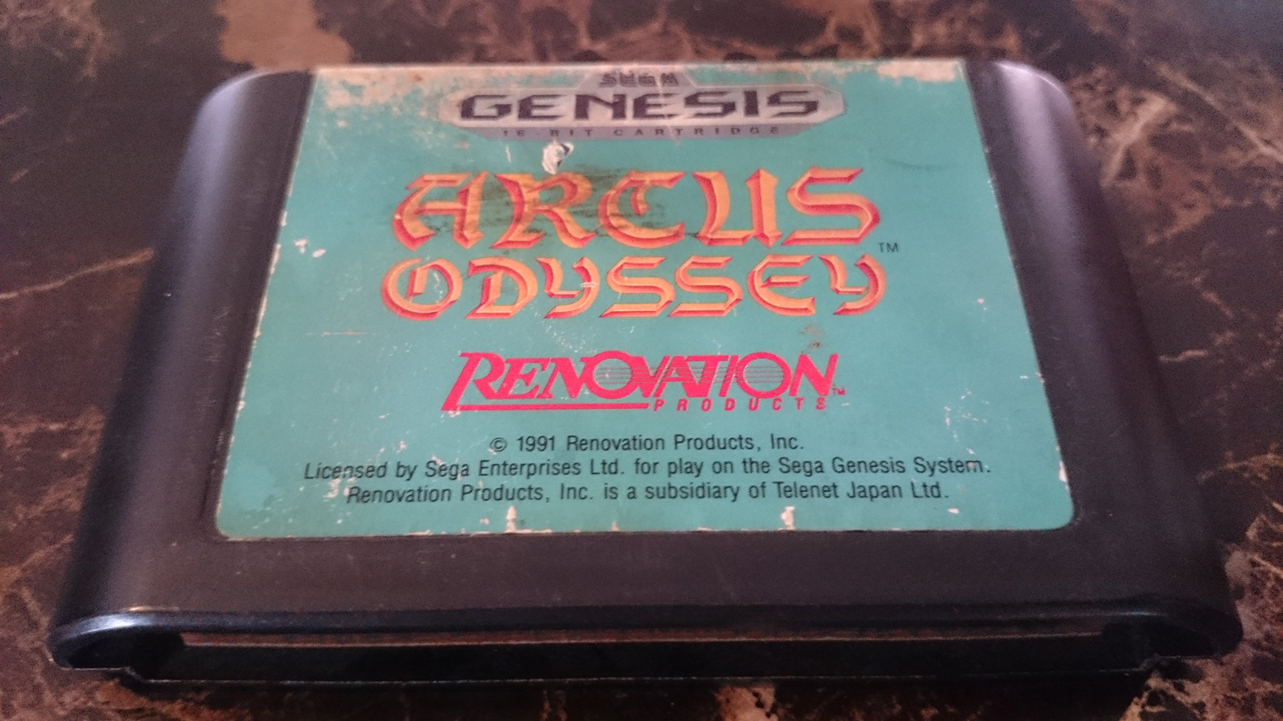 Arcus Odyssey Sega Genesis