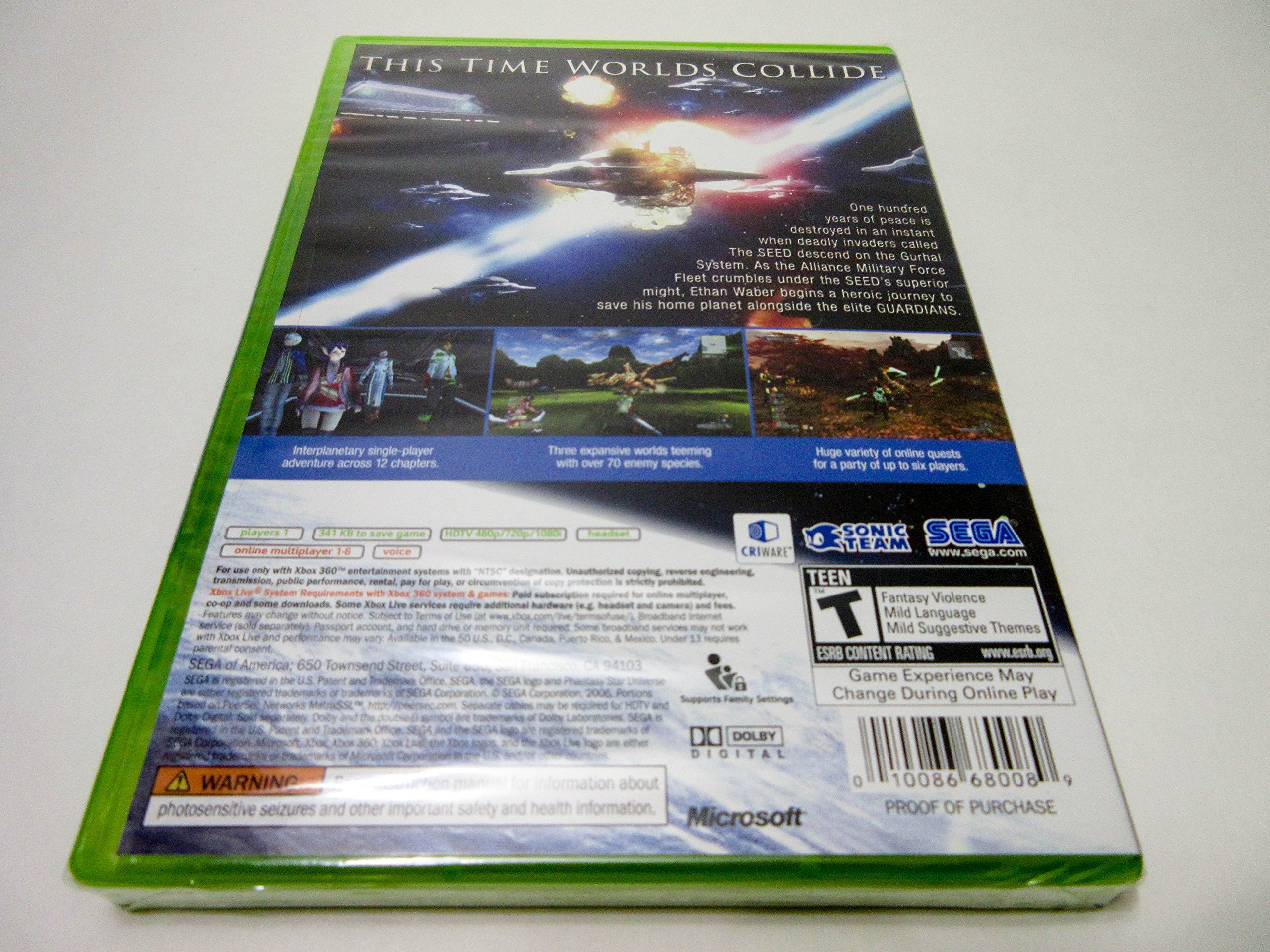 Phantasy Star Universe - Xbox 360