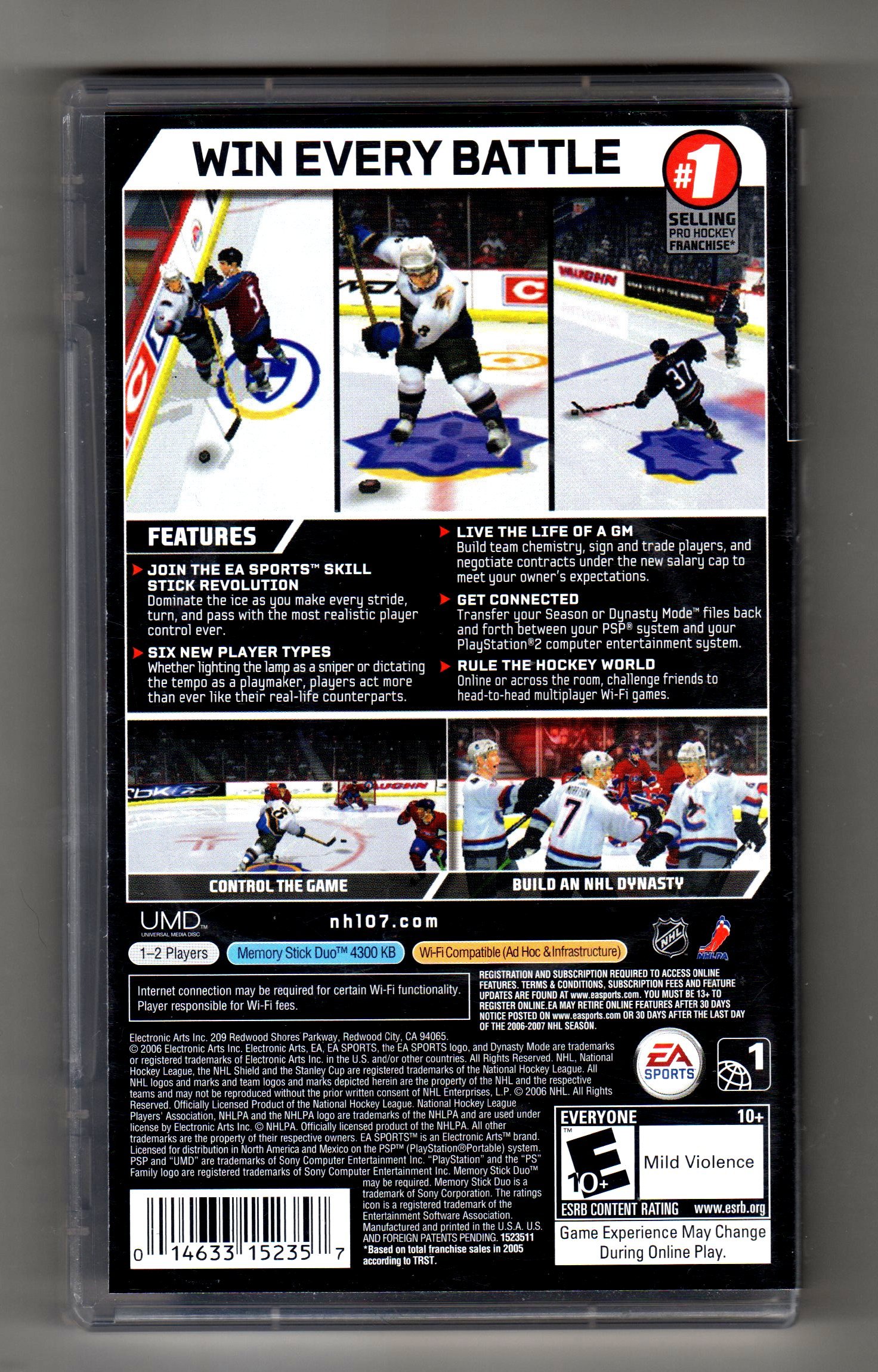 NHL 07 - Sony PSP