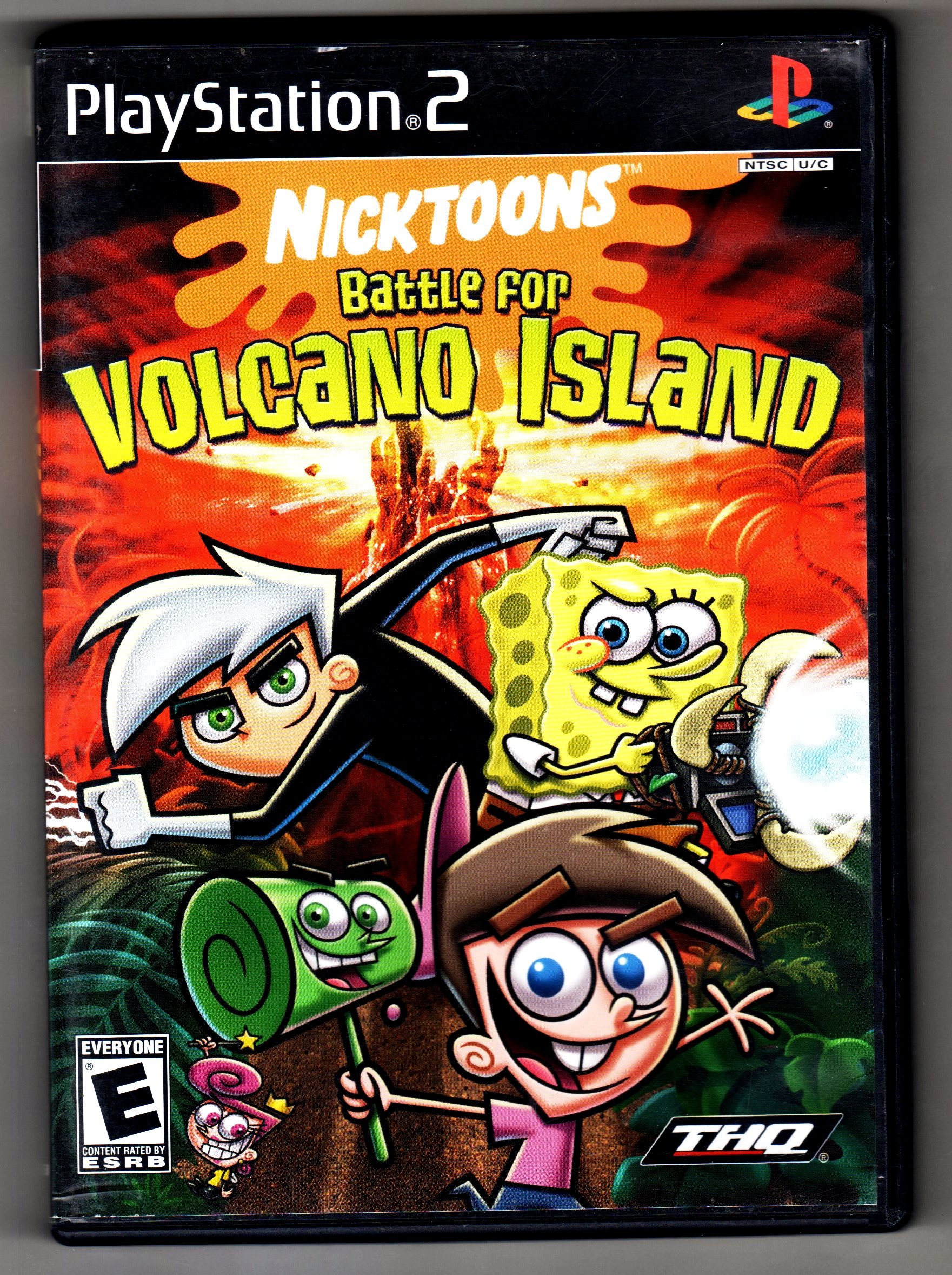 Nicktoons Battle for Volcano Island - PlayStation 2