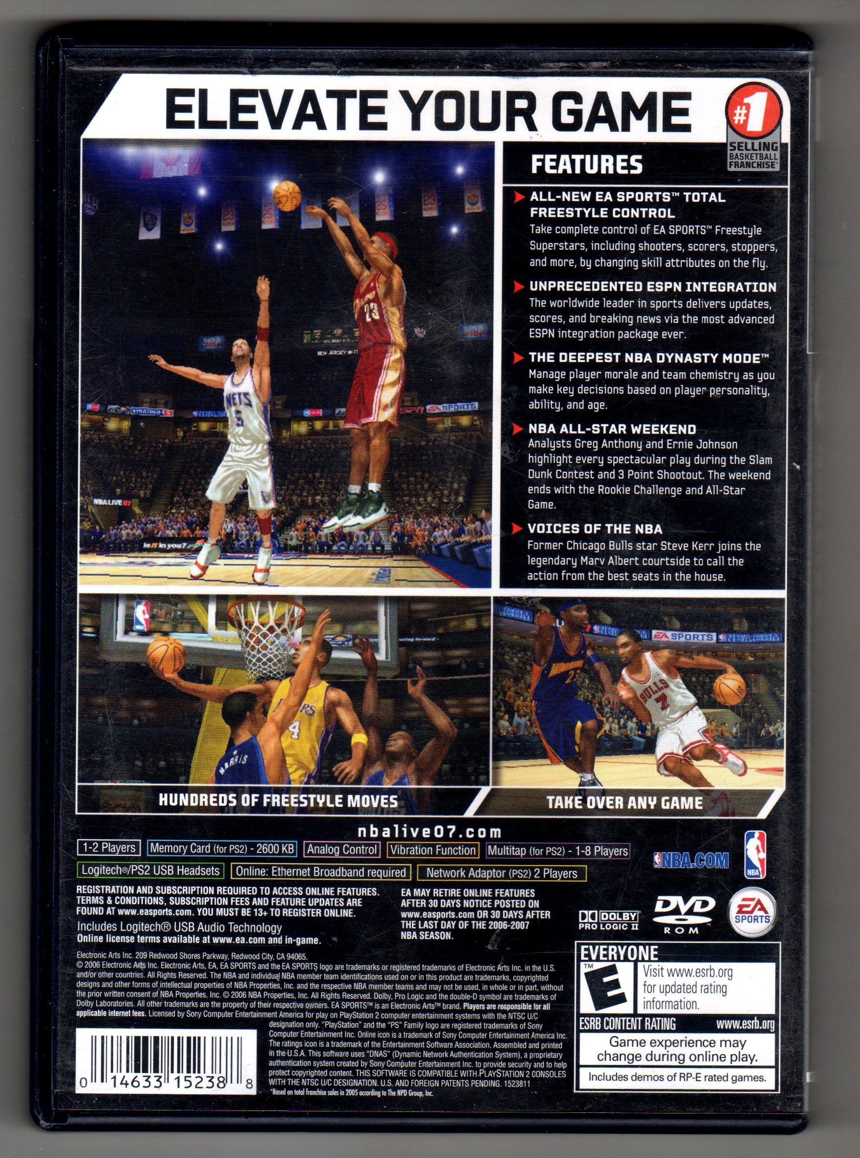 NBA Live 07 - PlayStation 2