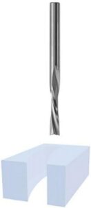 bosch 85611m 1/4 in. solid carbide double flute acrylic router bit