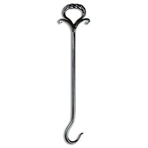 minuteman international wrought iron damper pull, graphite