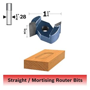 Bosch 85636M 1-1/4 in. x 5/8 in. Carbide Tipped Lock Mortising Bit