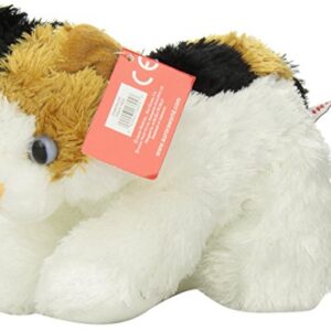 Aurora® Adorable Mini Flopsie™ Esmeralda™ Stuffed Animal - Playful Ease - Timeless Companions - White 8 Inches