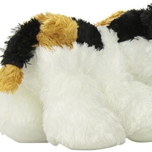 Aurora® Adorable Mini Flopsie™ Esmeralda™ Stuffed Animal - Playful Ease - Timeless Companions - White 8 Inches