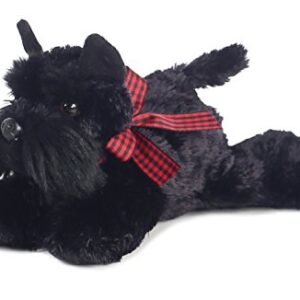 Aurora® Adorable Mini Flopsie™ Scotty™ Stuffed Animal - Playful Ease - Timeless Companions - Black 8 Inches