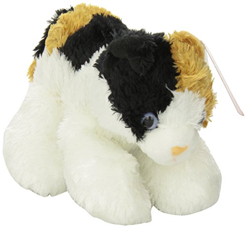 Aurora® Adorable Mini Flopsie™ Esmeralda™ Stuffed Animal - Playful Ease - Timeless Companions - White 8 Inches