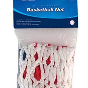 Spalding 8279SR All-Weather Basketball Net (Red/White/Blue)