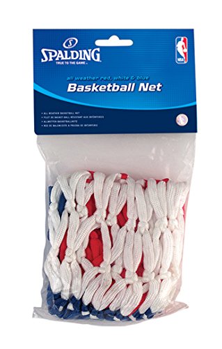 Spalding 8279SR All-Weather Basketball Net (Red/White/Blue)