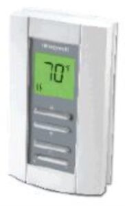 honeywell tl7235a1003 line volt pro non-programmable digital thermostat with electronic temperature control, 240-volt