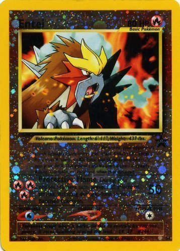 Pokemon Card - Black Star Promo #34 - Entei (Holo-foil)