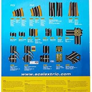 Scalextric C8207 Track Half Straight 6.75 inches