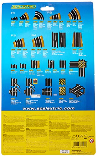 Scalextric C8207 Track Half Straight 6.75 inches