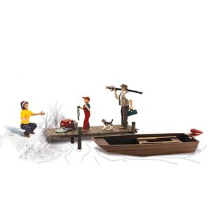 woodland scenics family fishing ho scale