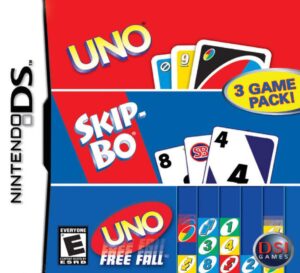 uno/skip-bo/uno freefall - nintendo ds