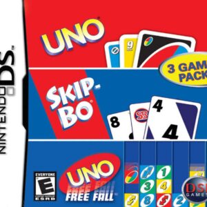 Uno/Skip-Bo/Uno Freefall - Nintendo DS