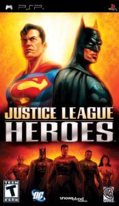 justice league heroes - sony psp