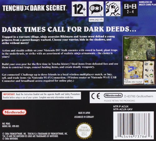 Tenchu Dark Secret: Nintendo Ds