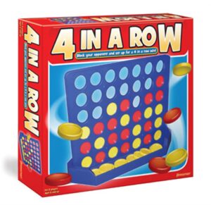 pressman 4 in a row - the head to head game of strategy , 5", multicolor